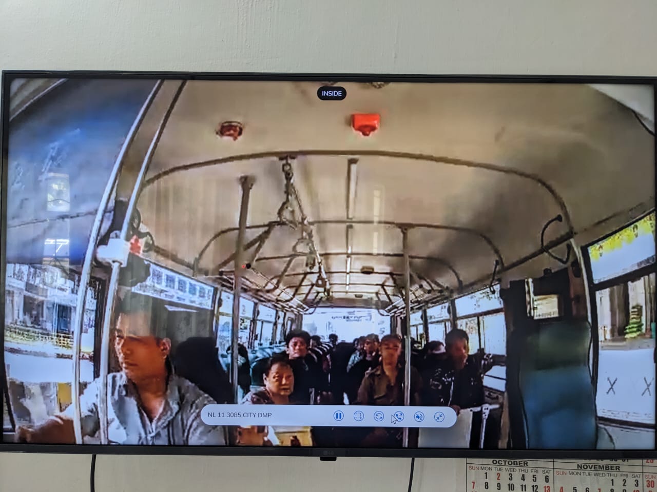 Live tracking of buses from centralized control room | Nagaland State ...